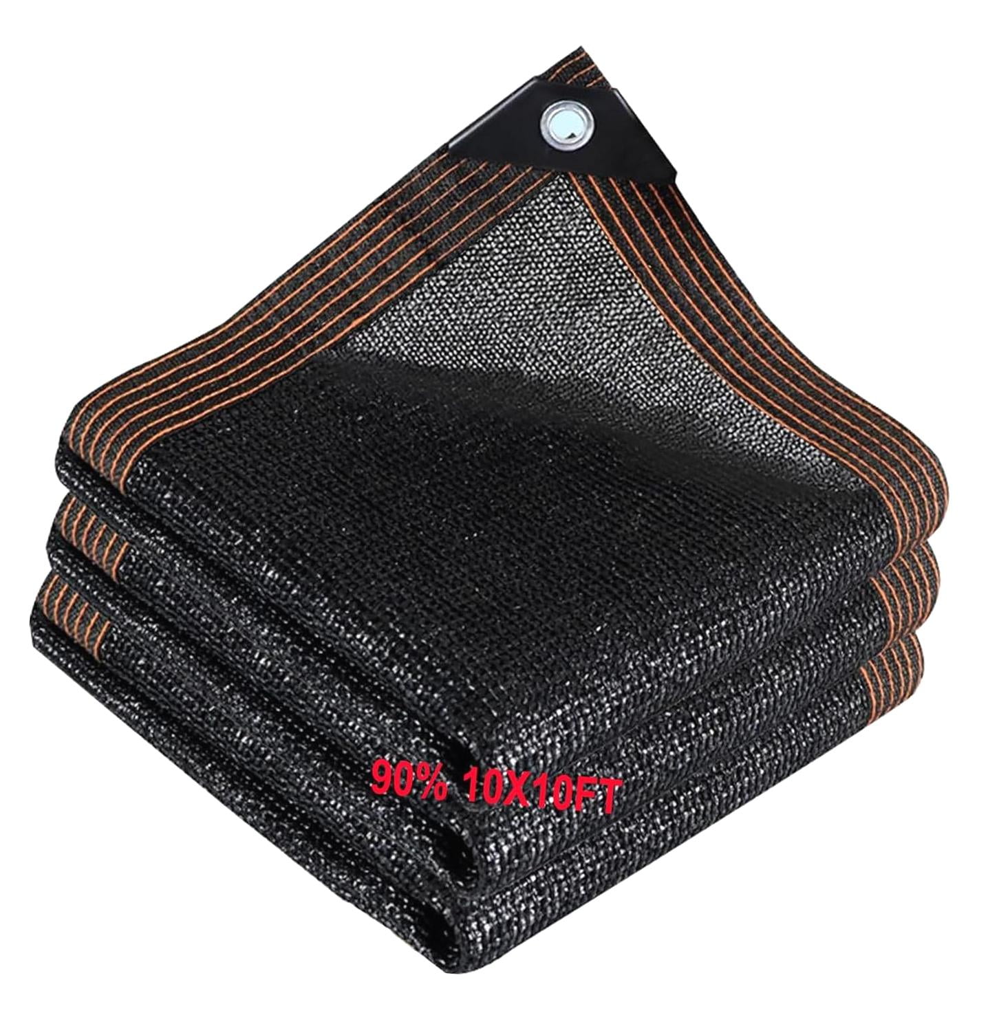 Fuliko 90% Sunblock Shade Cloth: Mesh tarp with grommets, perfect for ...