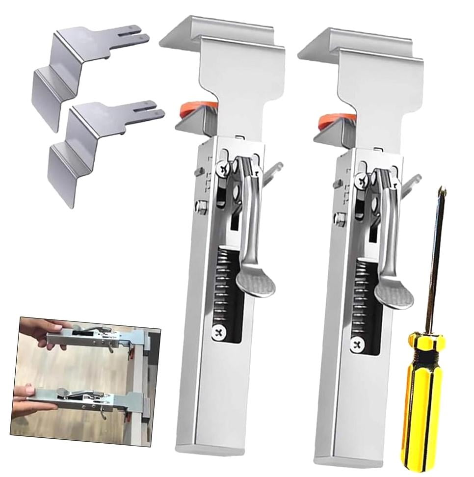 Fuliko Adjustable Cabinet Clamps for Drawer & Face Frame Installation ...