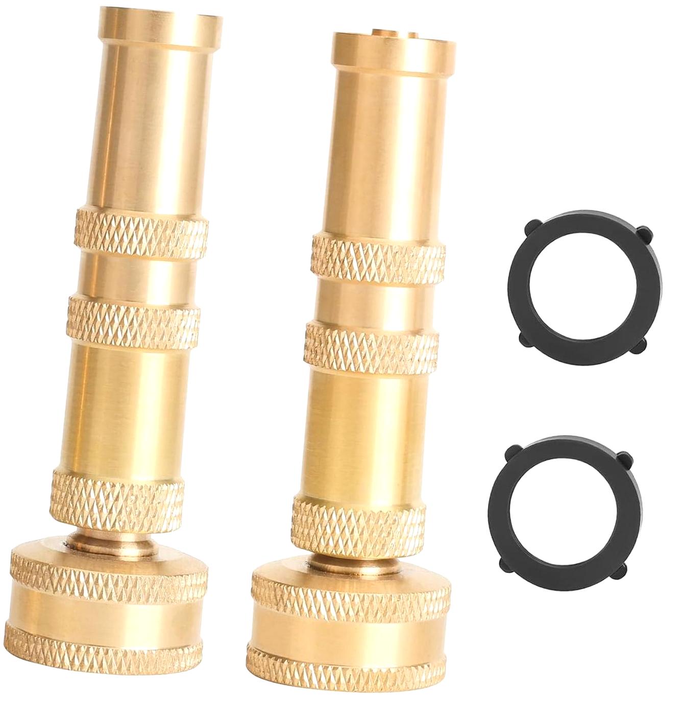 Fuliko Adjustable Hose Nozzle, High-Pressure Garden Hose Spray Nozzles ...