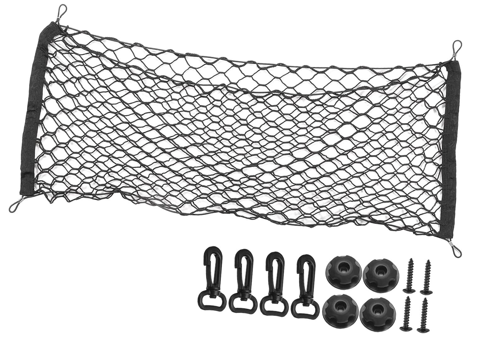 Fuliko Adjustable Vehicle Cargo Net 35.4" x 15.8", Elastic Trunk ...
