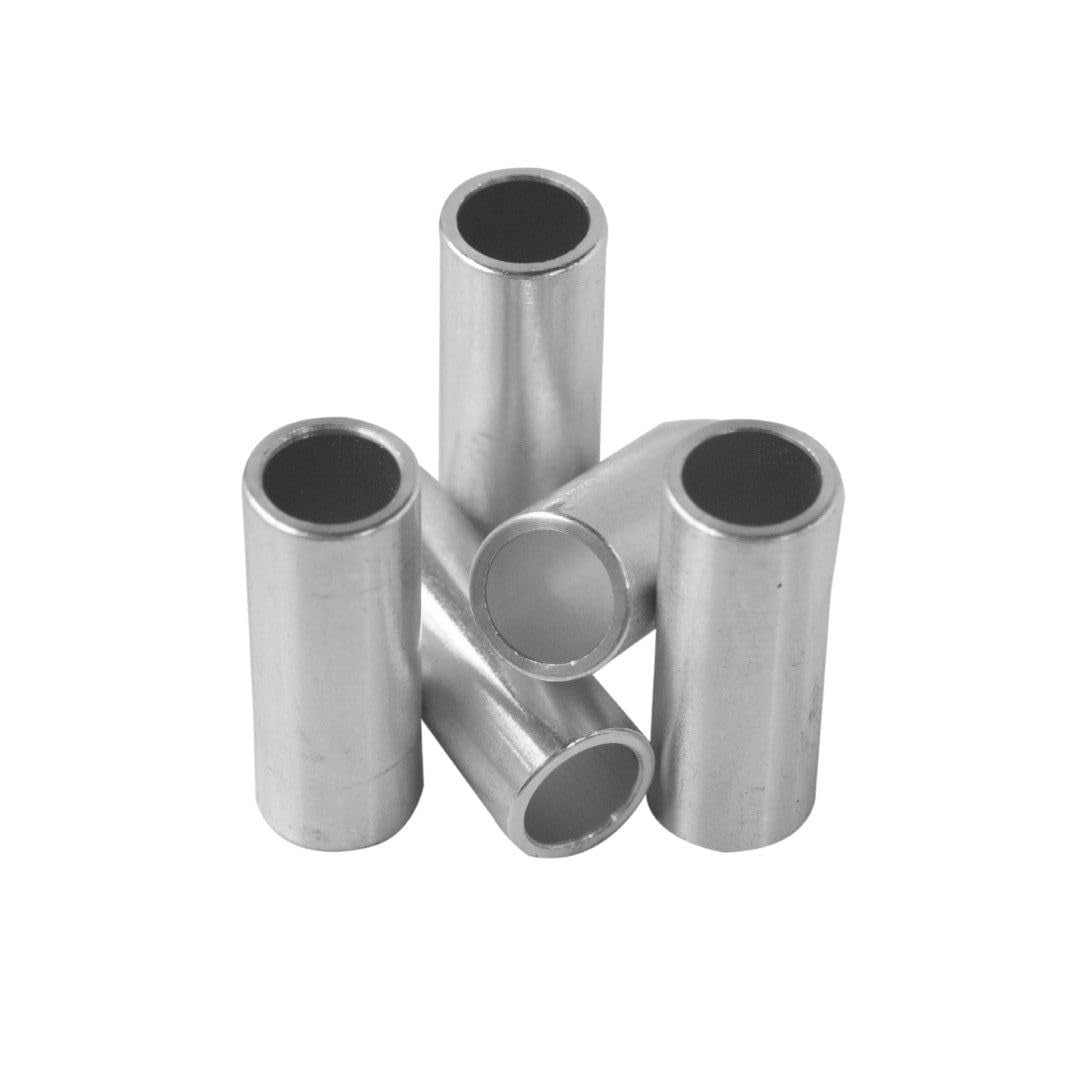 Fuliko Aluminum Spacer 1/2" OD x 3/8" ID x Select Your Length, Circular ...