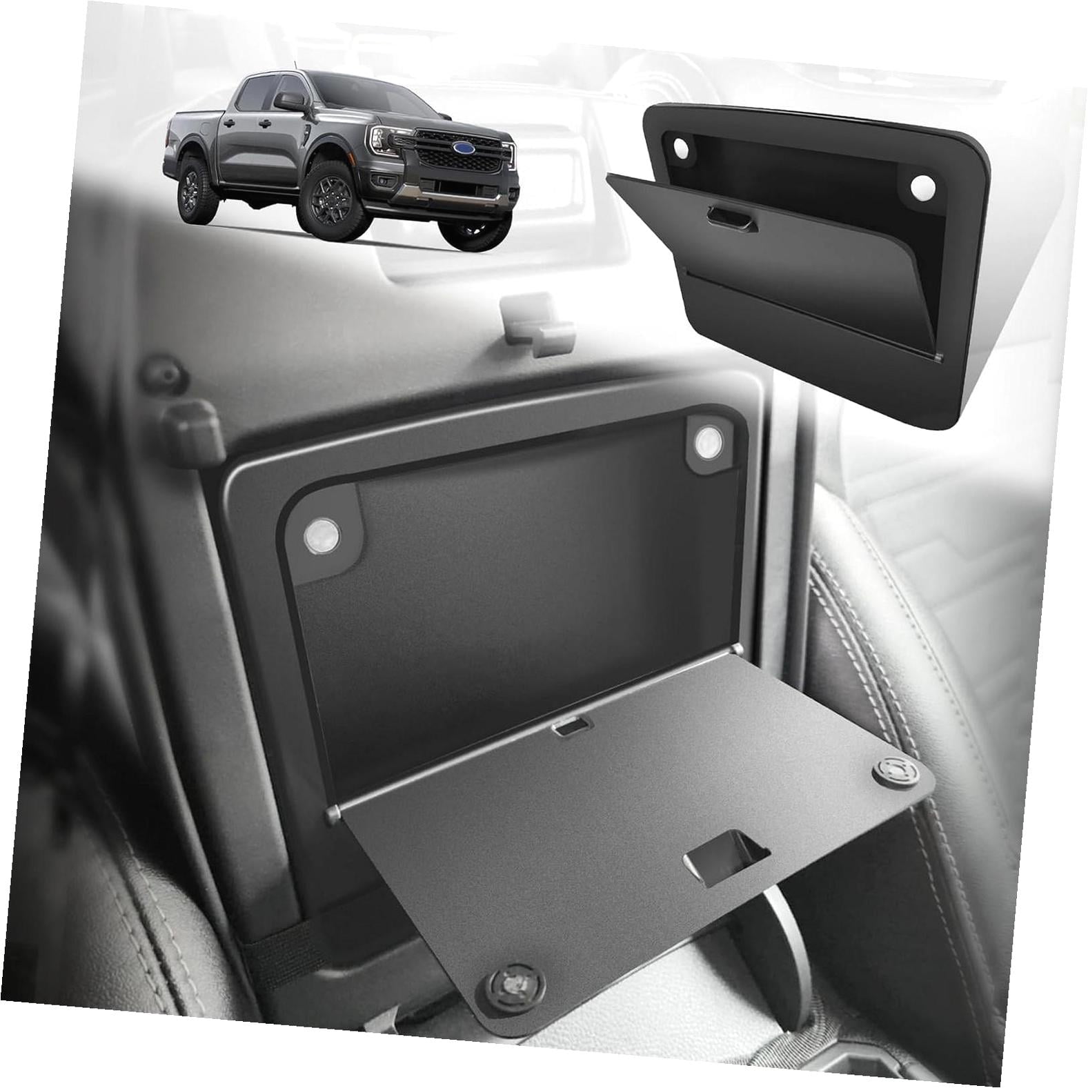 Fuliko Armrest Storage Solution for Ranger 2024 2025, Incorporating Open Design and Magnetic ...