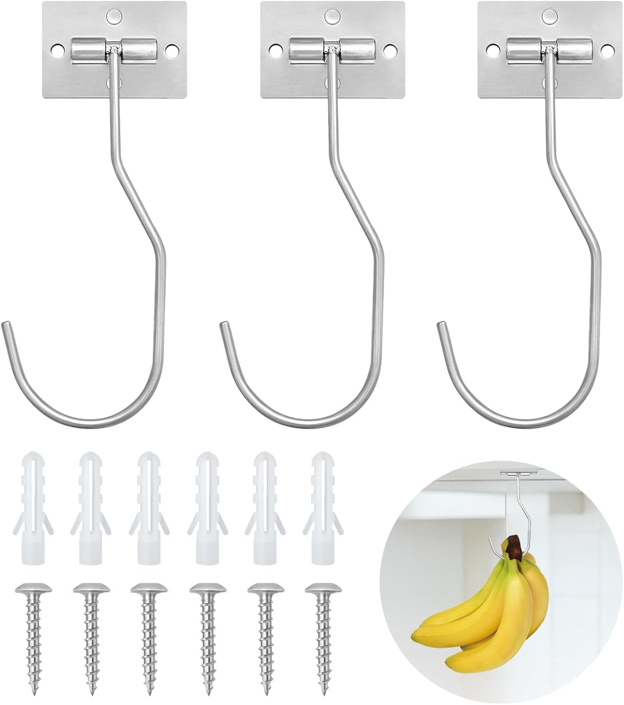 Fuliko Banana Hanger – -Saving Banana Holder Hanger to Maintain Banana ...