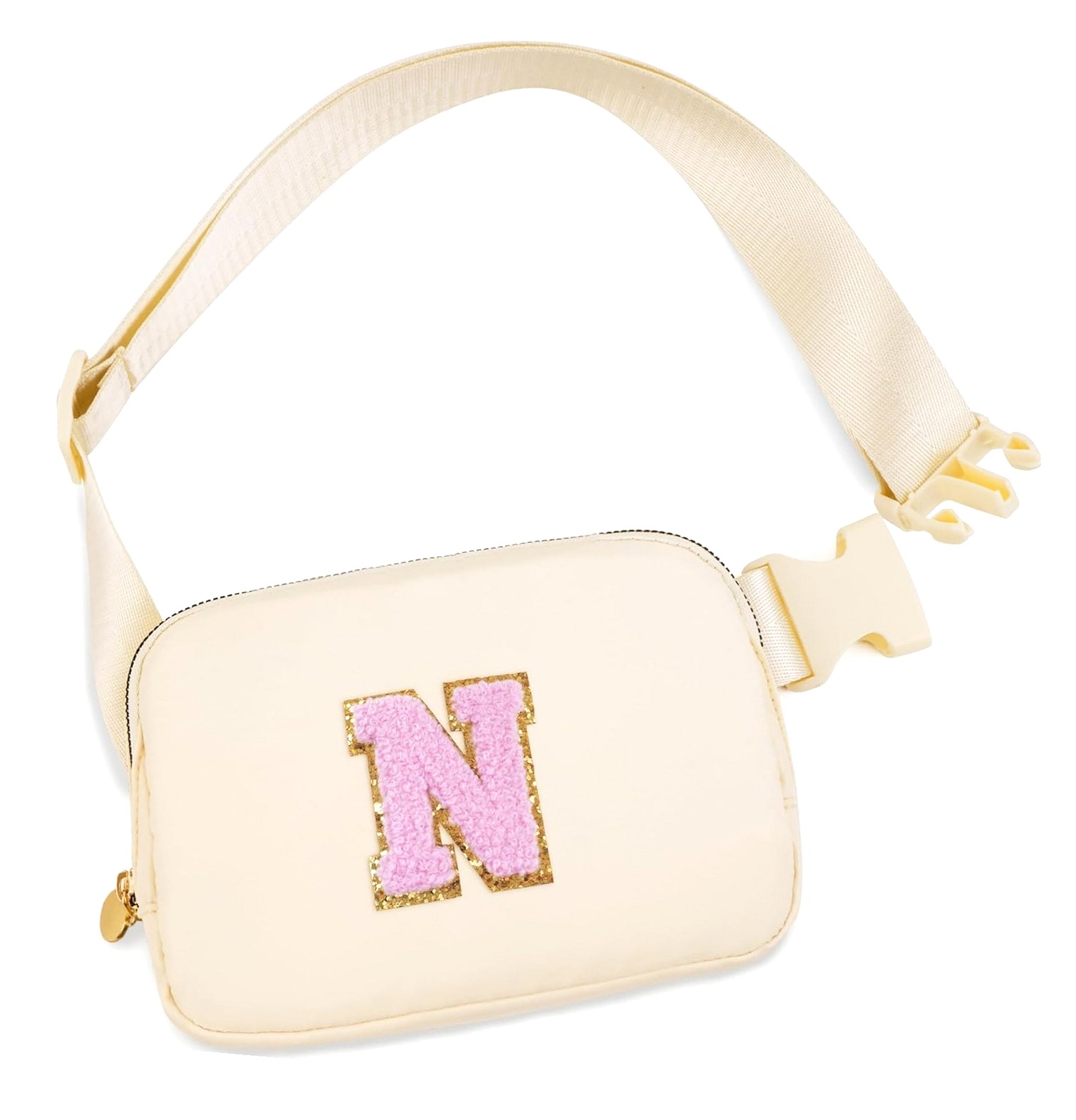 Fuliko Belt Bag Fanny Pack Bags with Initials Letter Stuff Birthday for ...