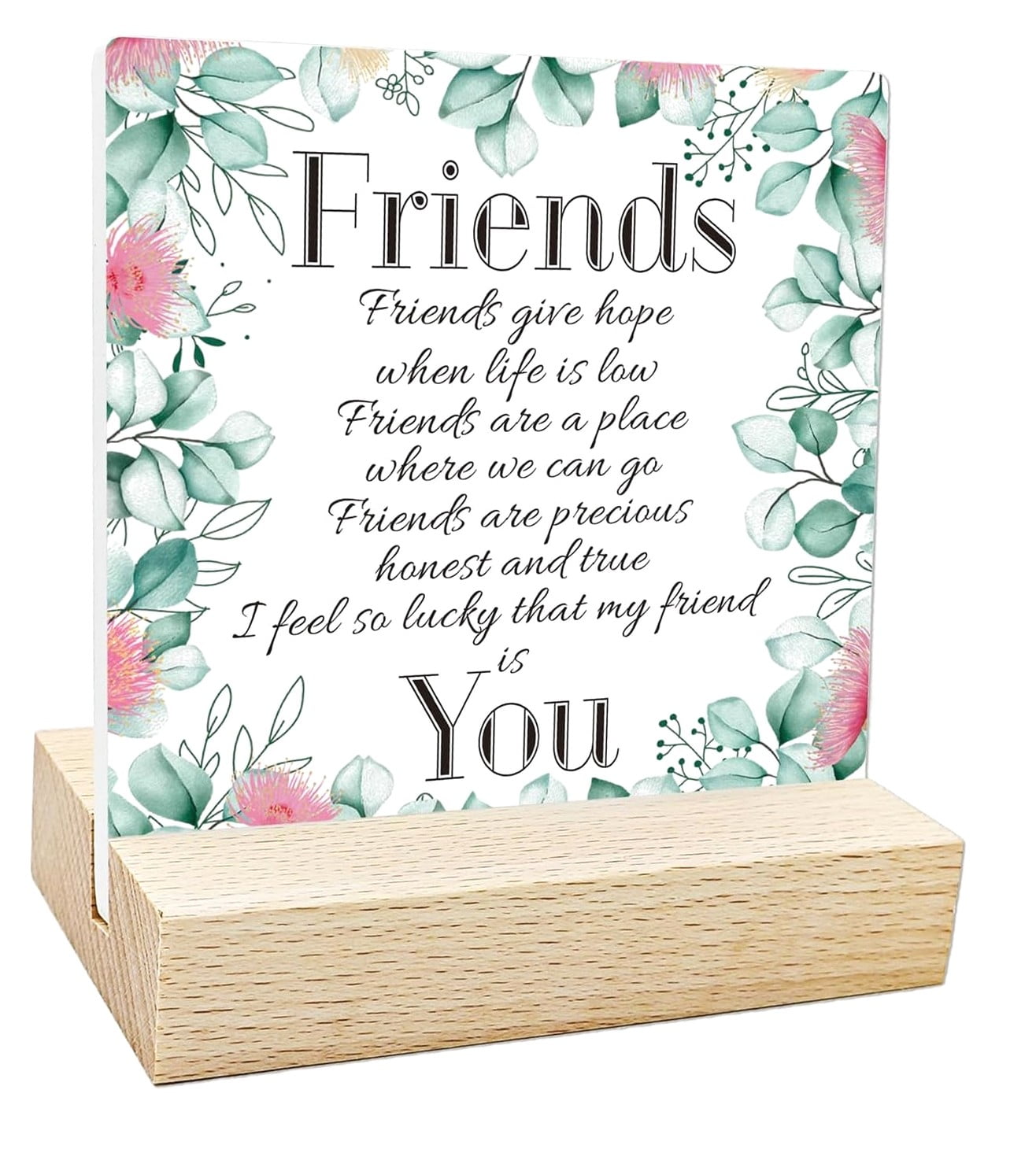Fuliko Birthday for Friend Friendship Ceramic Sign Keepsake ...