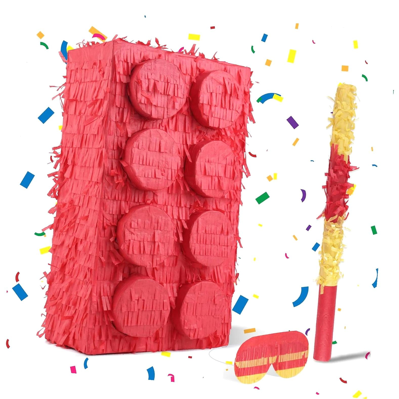 Fuliko Block Bundle with Blindfold and Bat (17 x 11 x 4 Inches), Ideal ...