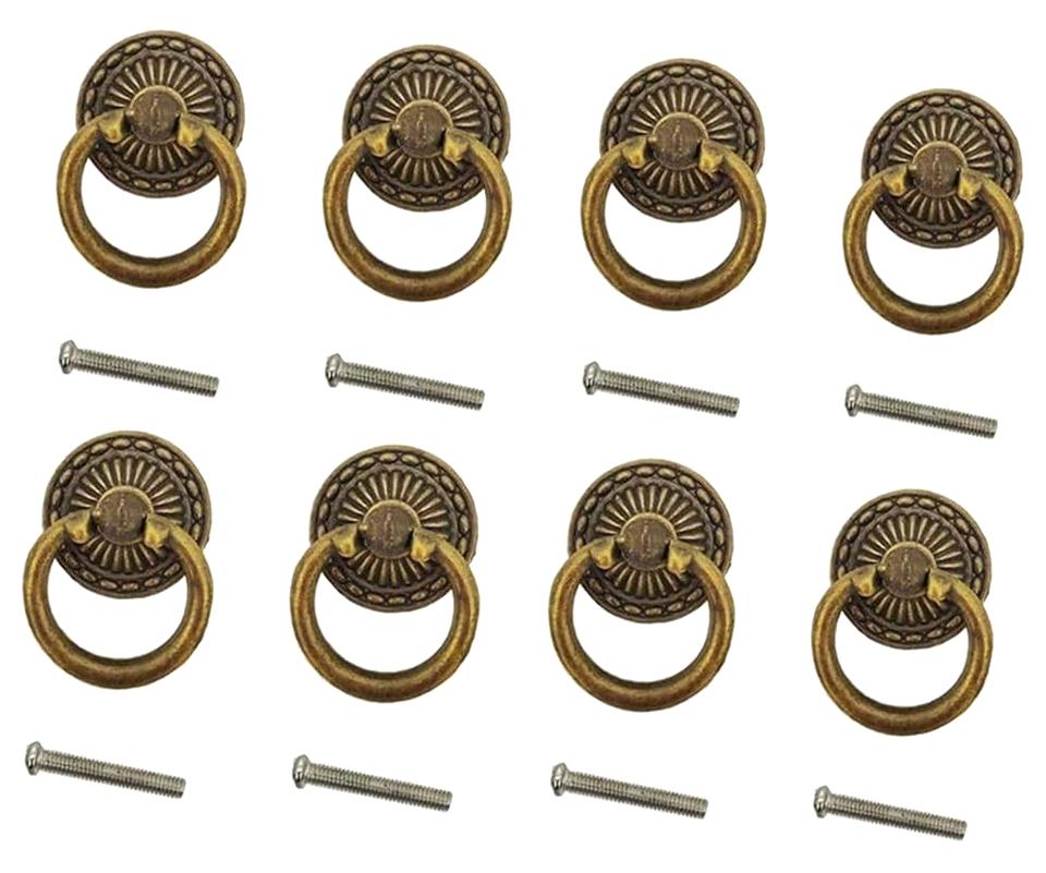 Fuliko Bronze Knob Handle Dresser Pull Cabinet Drawer Handle Single ...