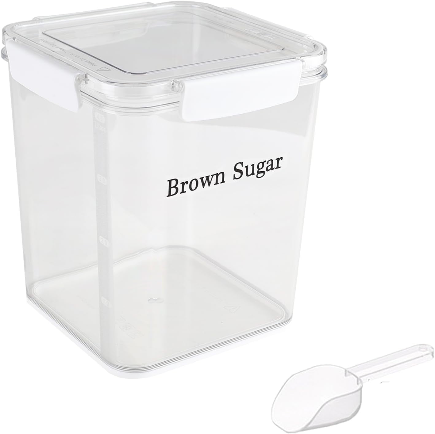 Fuliko Brown Sugar Container, Airtight Containers, Brown Sugar Container, Food Saver Container ...
