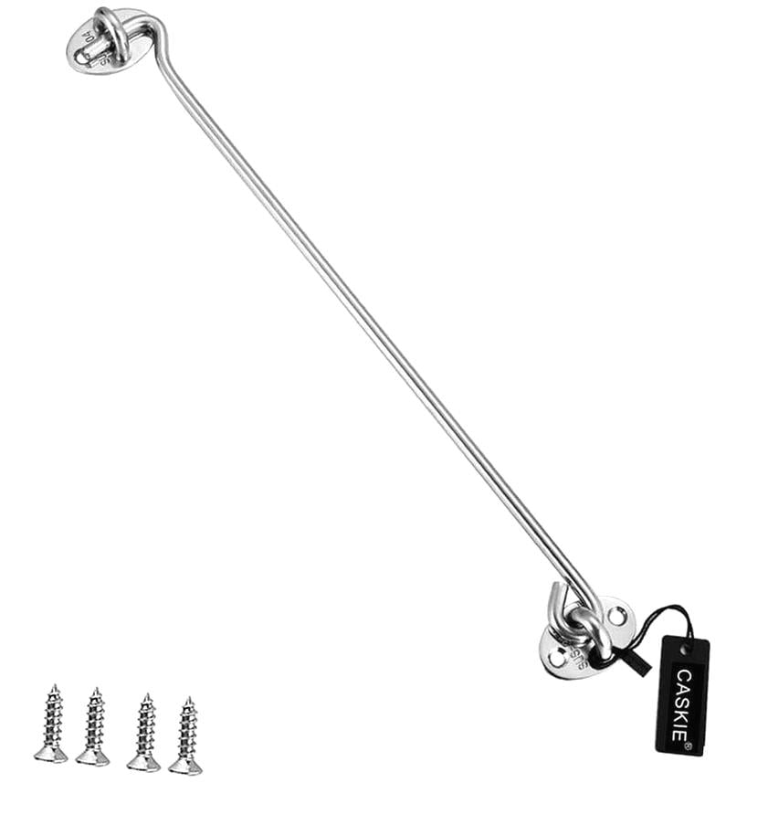 Fuliko Cabin Hook Steel 304 Cabin and Eye Lock for Shed, Gate or Garage ...