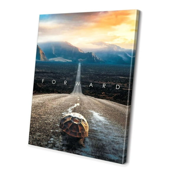 Fuliko Canvas Wall Entrepreneur Progress Poster Print Decor for Office ...