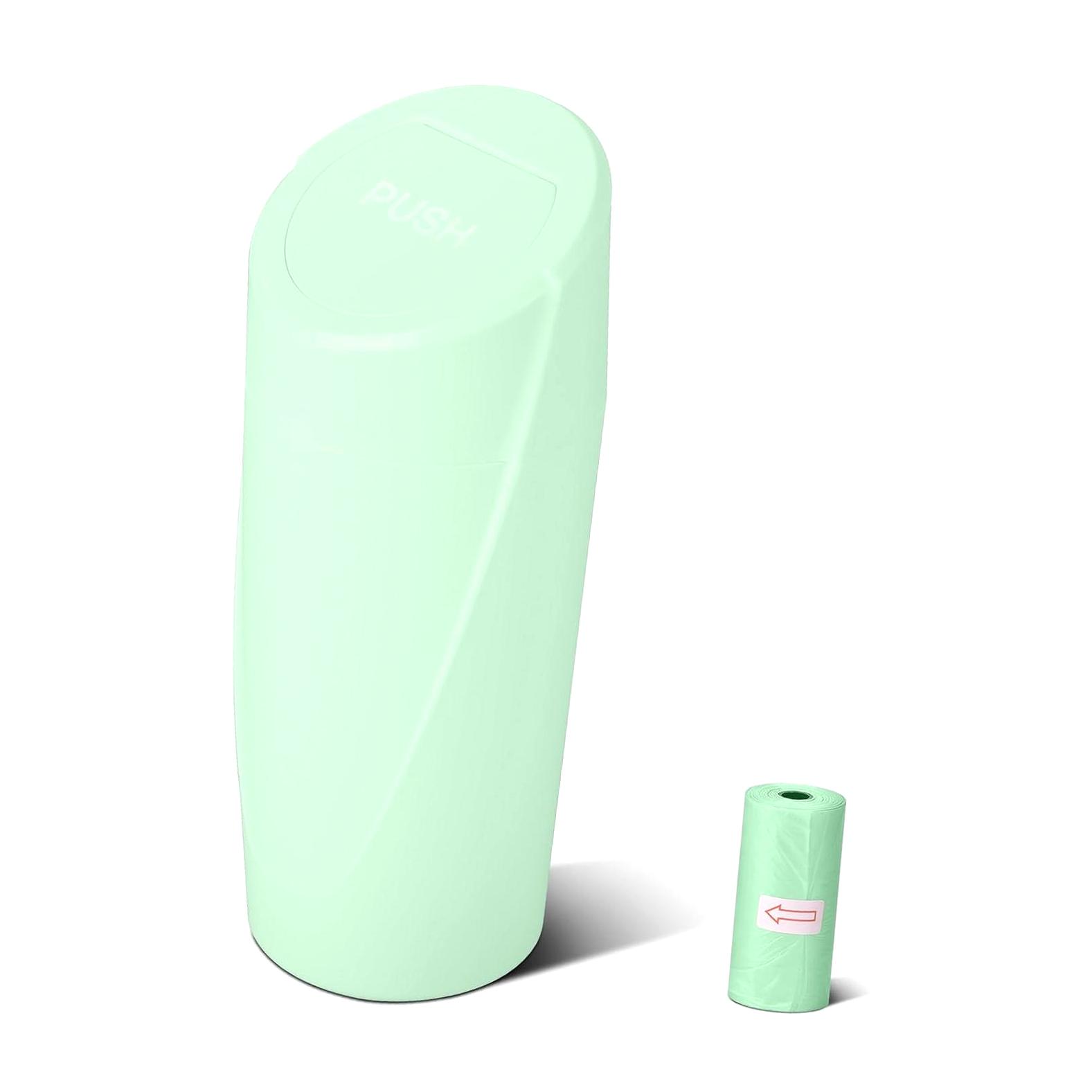 Fuliko Car Garbage Bin with Lid - Auto Waste Holder for Cups - Mini ...