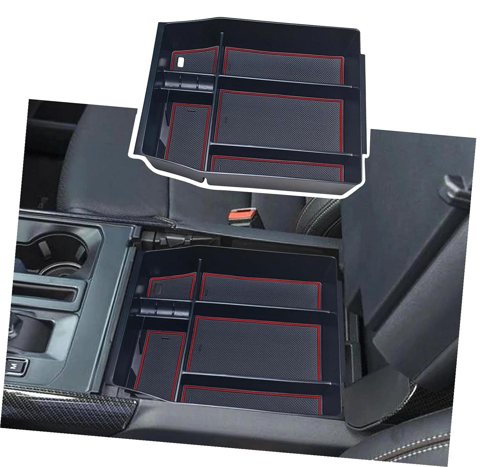 Fuliko Center Console Organizer with 2021, 2022, 2023, 2024, 2025 F150 ...