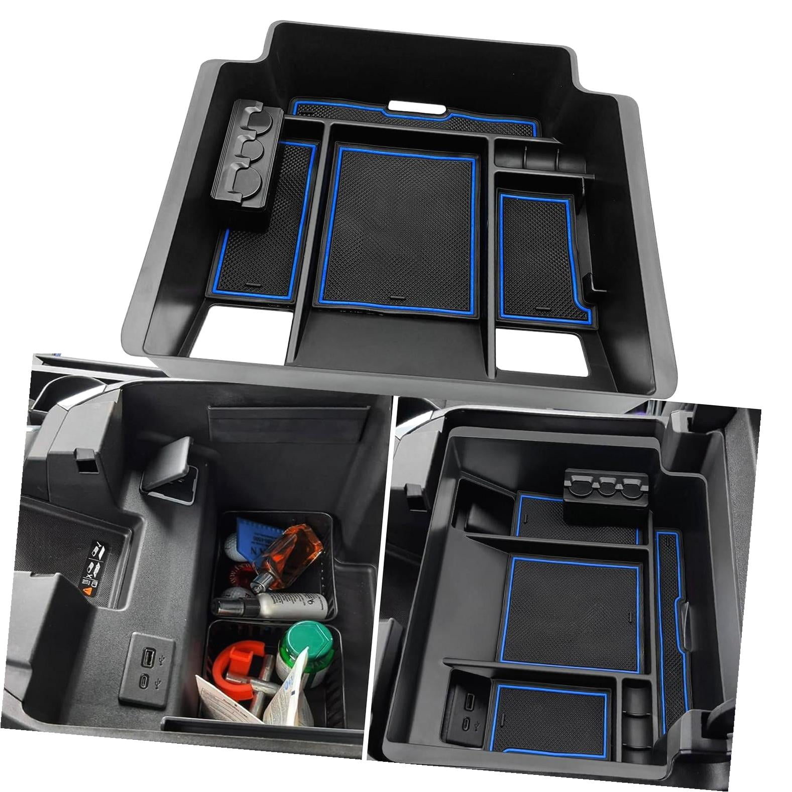 Fuliko Center Console Organizer Tray for 2022-2025 Chevy Silverado 1500 ...