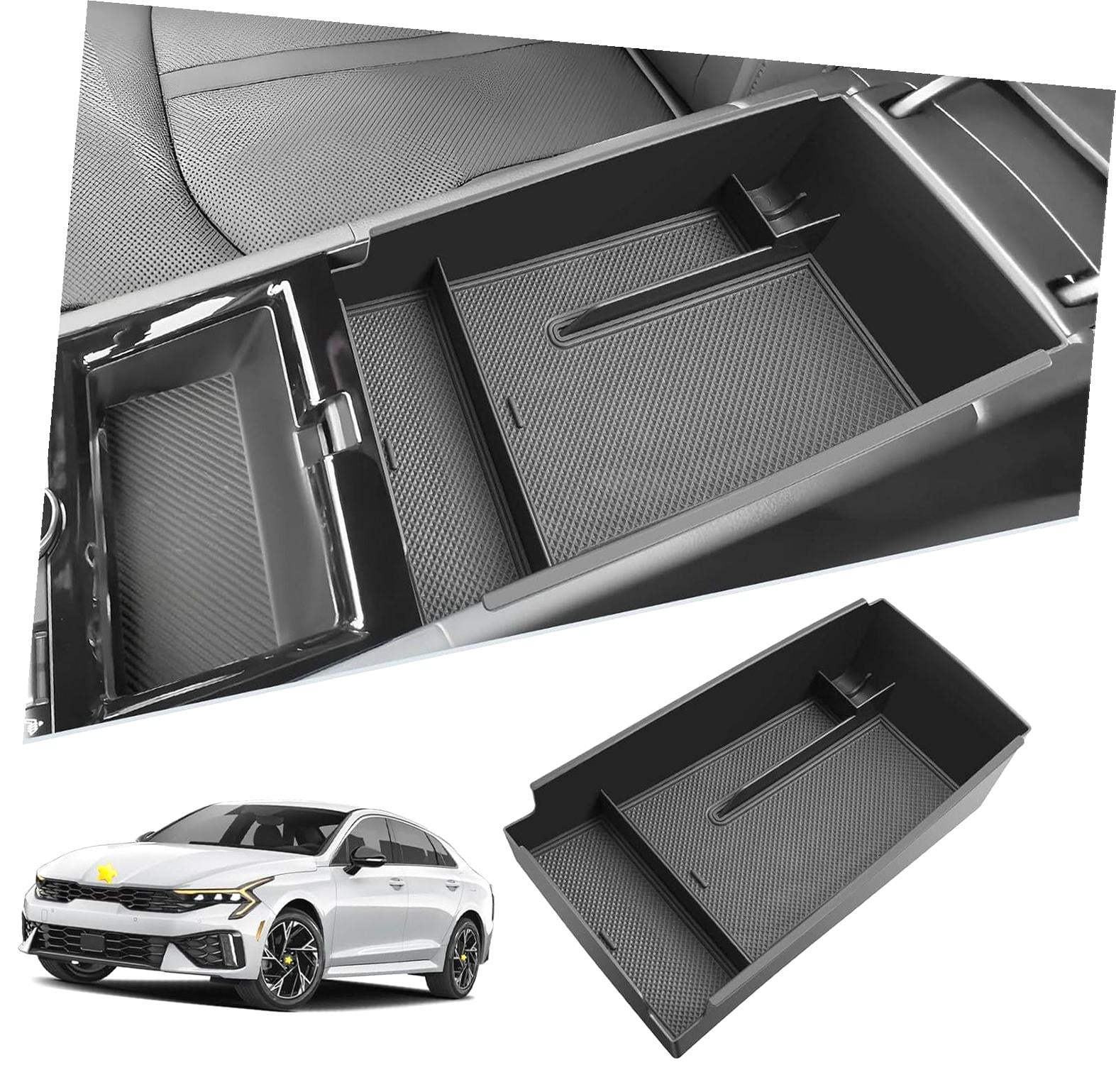 Fuliko Center Console Organizer for 2025 Kia K5, with LXS/GT-Line/GT/EX ...