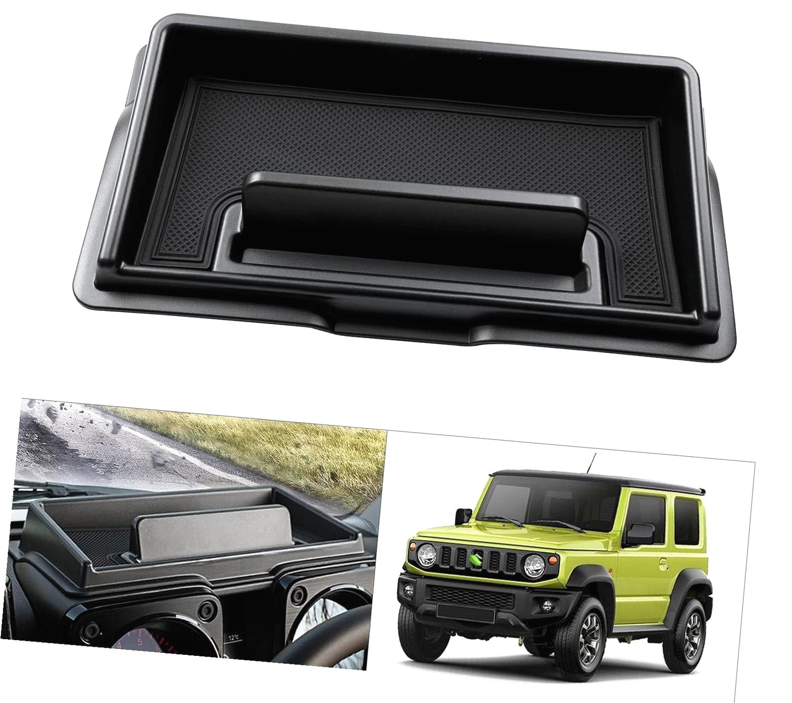 Fuliko Center Console Organizer with 2019-2025 Jimny JB64 JB74 Dashboard Tray Featuring Phone ...