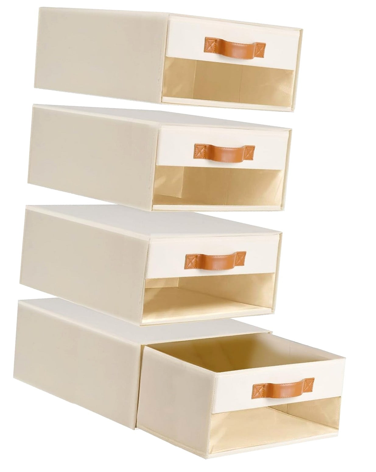 Fuliko Closet Organizers and Storage Bins, Stackable Storage Drawers ...