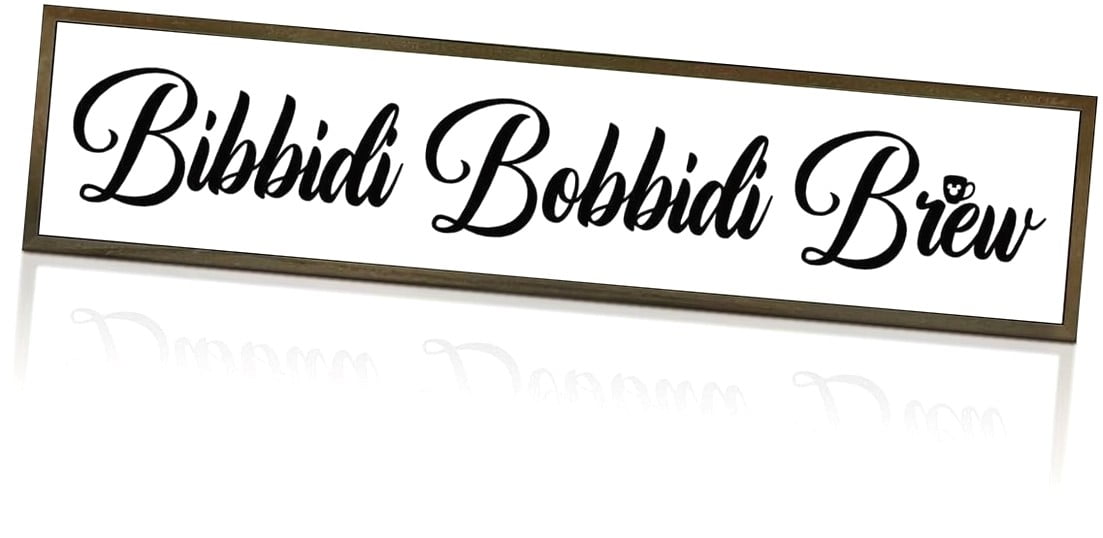 Fuliko Coffee Sign, Wooden Box Sign Desk Décor, Kitchen Signs, Bippity ...