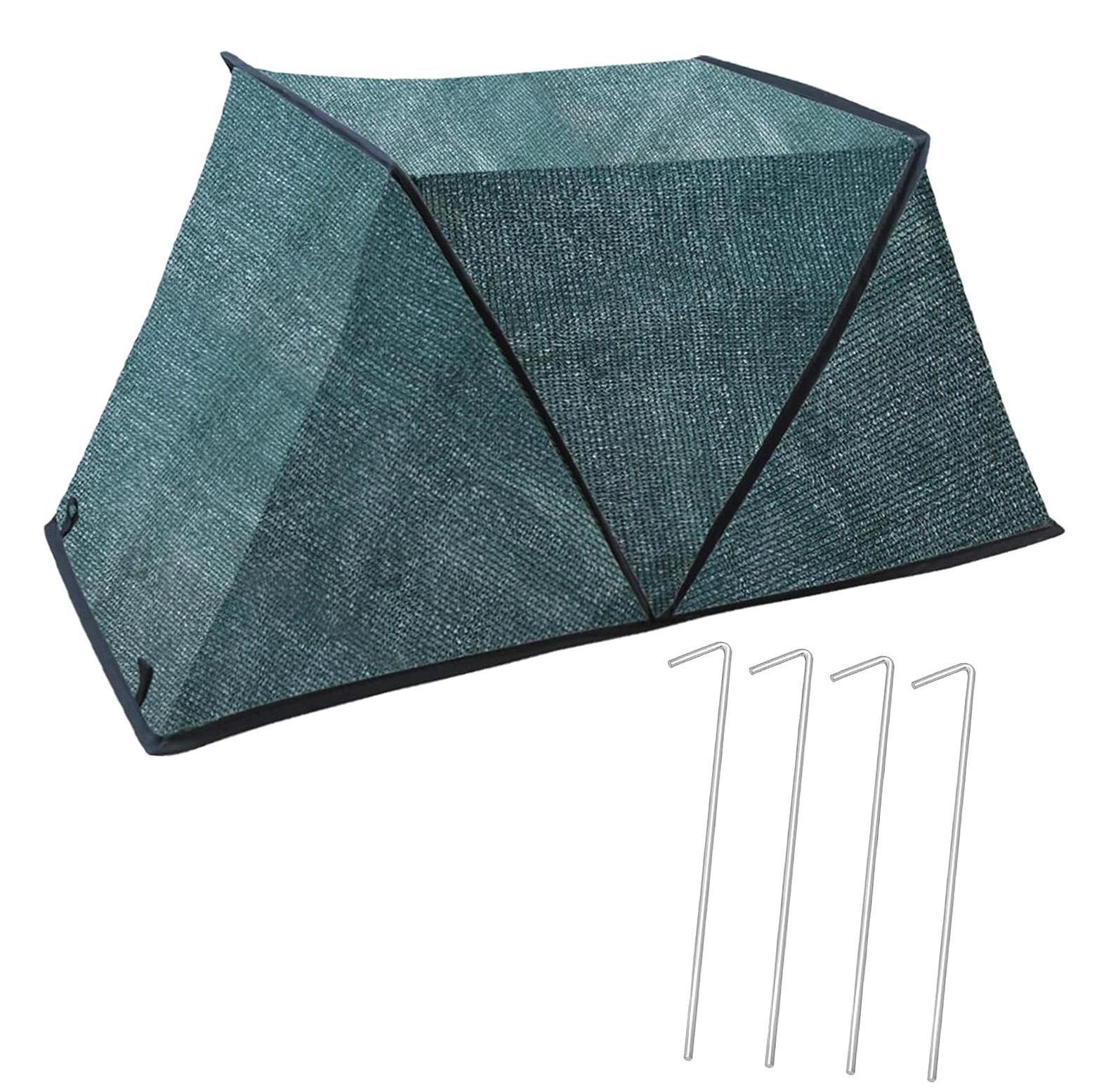 Fuliko Collapsible Plant Shade , Elevated Garden Bed Protector Sun ...