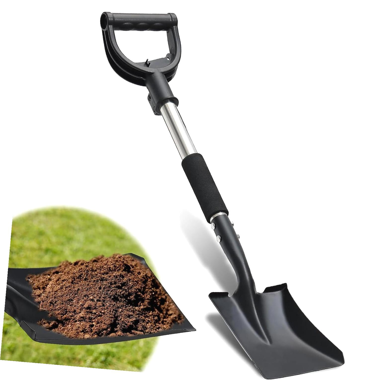 Fuliko Compact , Gardening Spade for Moving Materials, 31-inch ...