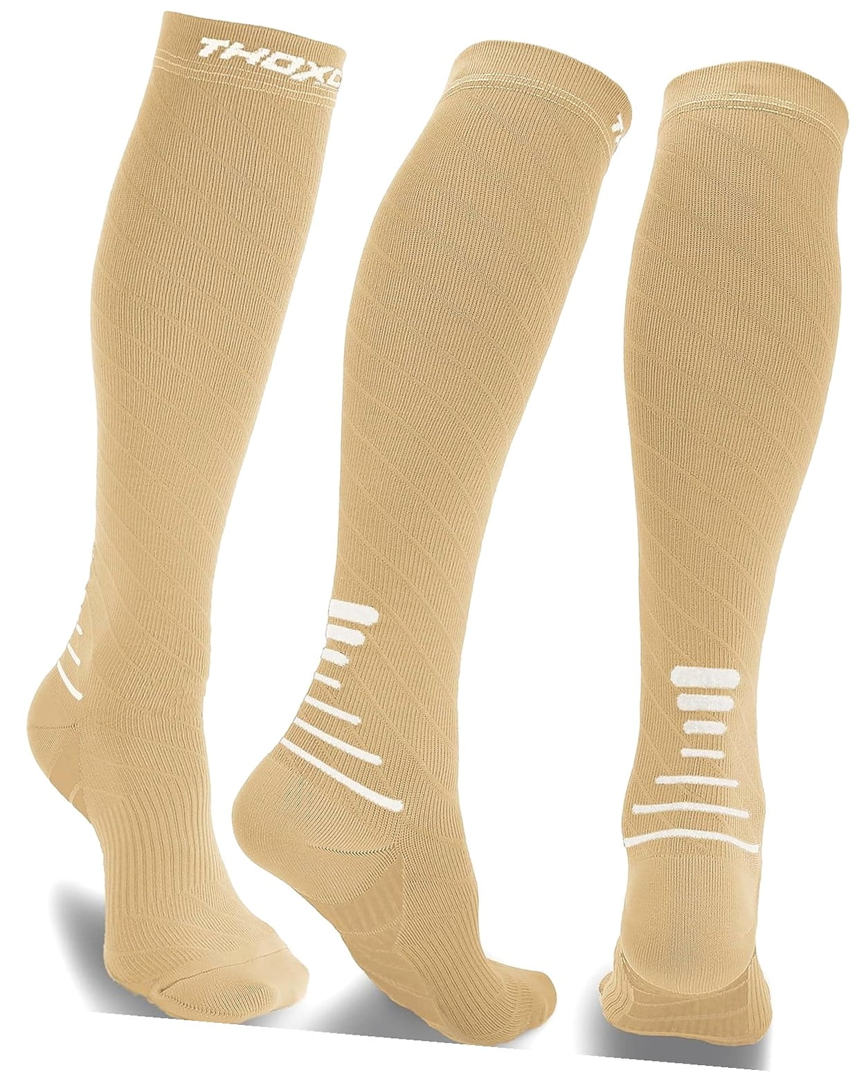 Fuliko Compression Socks for 20-30 mmHg, Knee Circulation Sock for ...