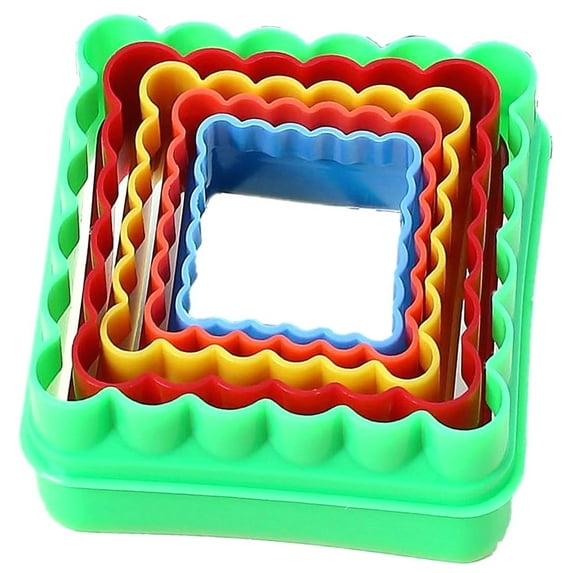 Fuliko Cookie Cutter Set for Baking, 5-Piece Sandwich Fondant Cake ...