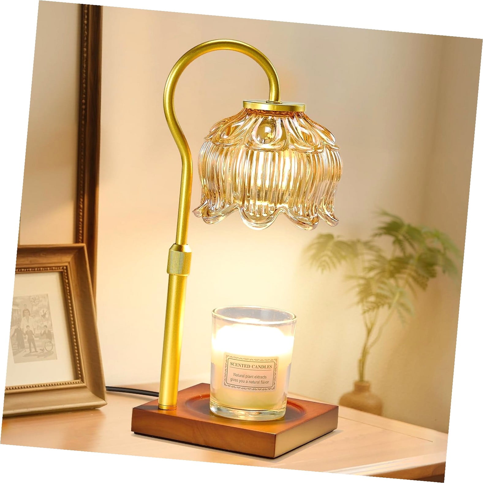 Fuliko Dimmable with Timer, Height Melt Warmer for Jar Candles, for Mom, House Warming, Bedroom ...