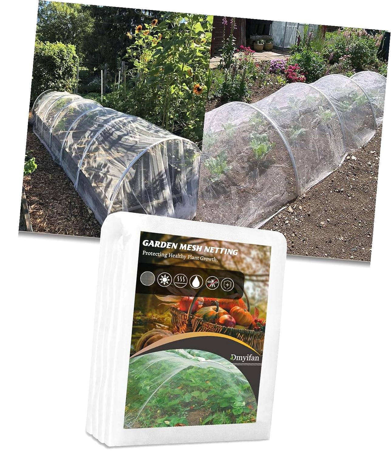 Fuliko Dmyifan10x26Ft Ultra Fine Garden Mesh Netting, Thickened ...
