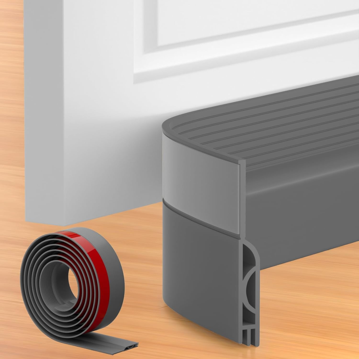 Fuliko Door Draft Blocker, Door Sweep for Door Bottom, Under Door ...