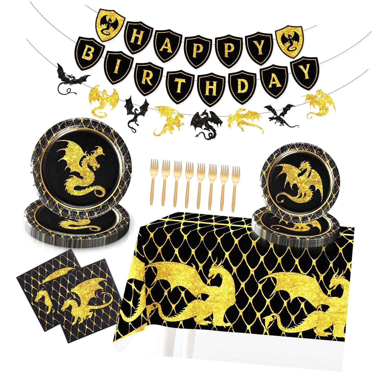 Fuliko Dragon Birthday Party Decorations, Dragon Party Decorations ...