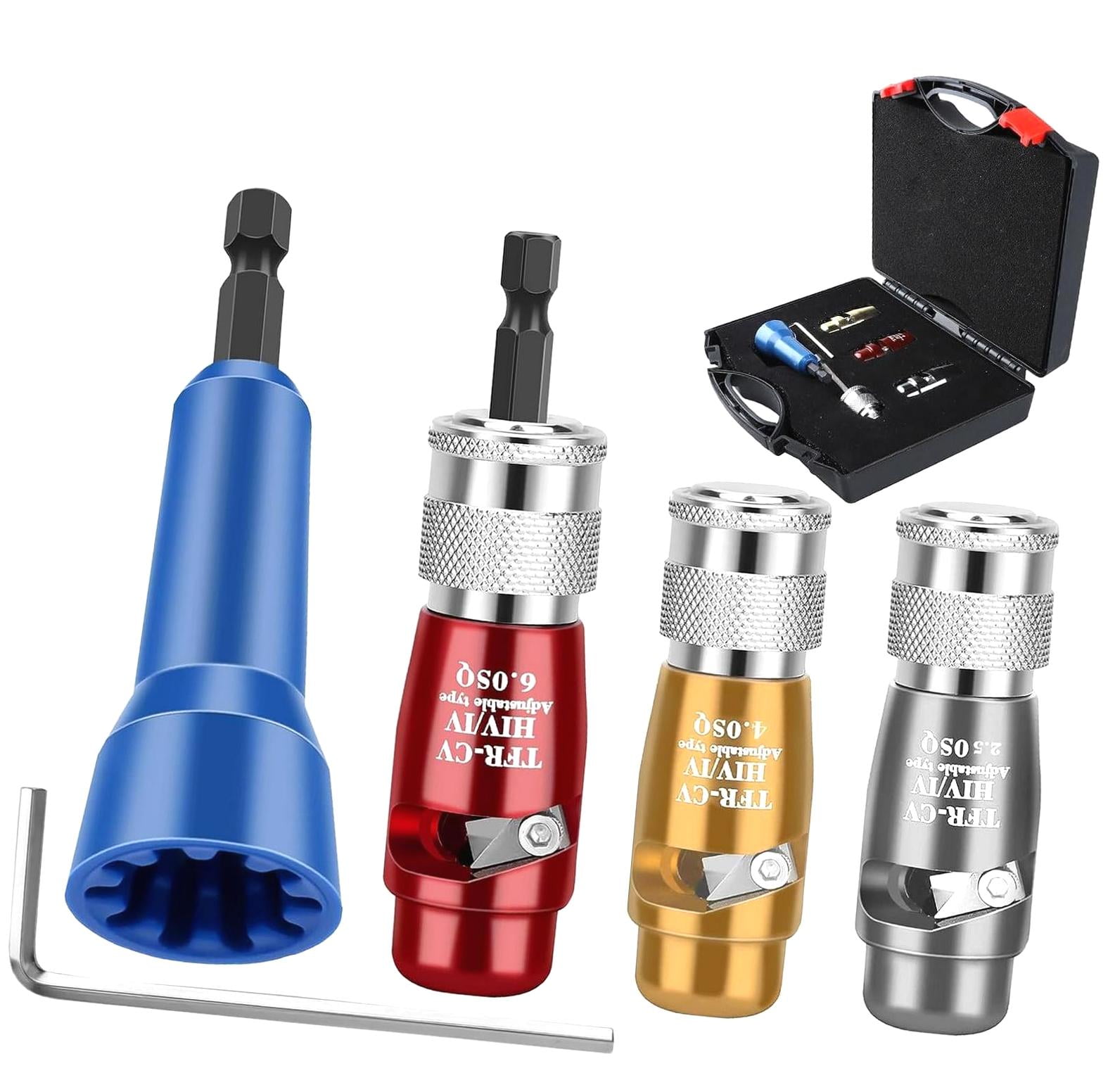 Fuliko Drill Wire Tool Set, 4-Piece Wire Stripping and Twisting Kit ...