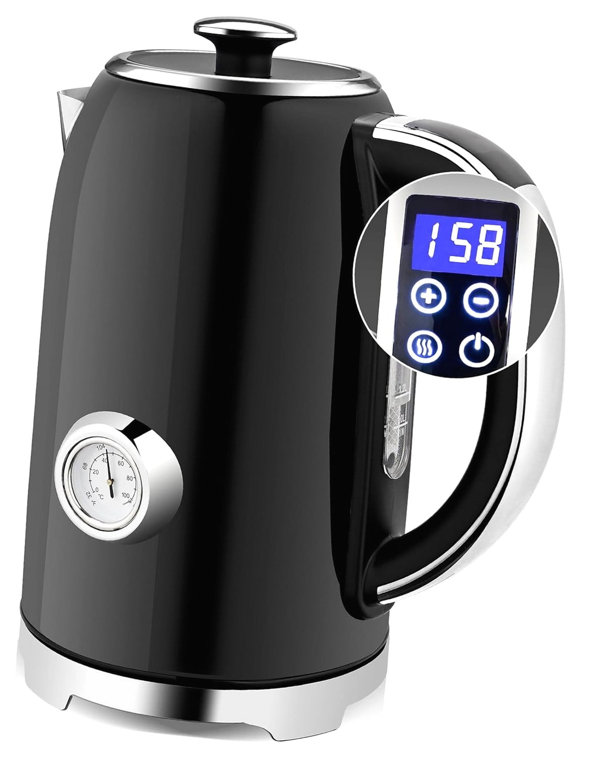 Fuliko Electric Kettle Temperature Control 57oz Hot Water Boiler with ...