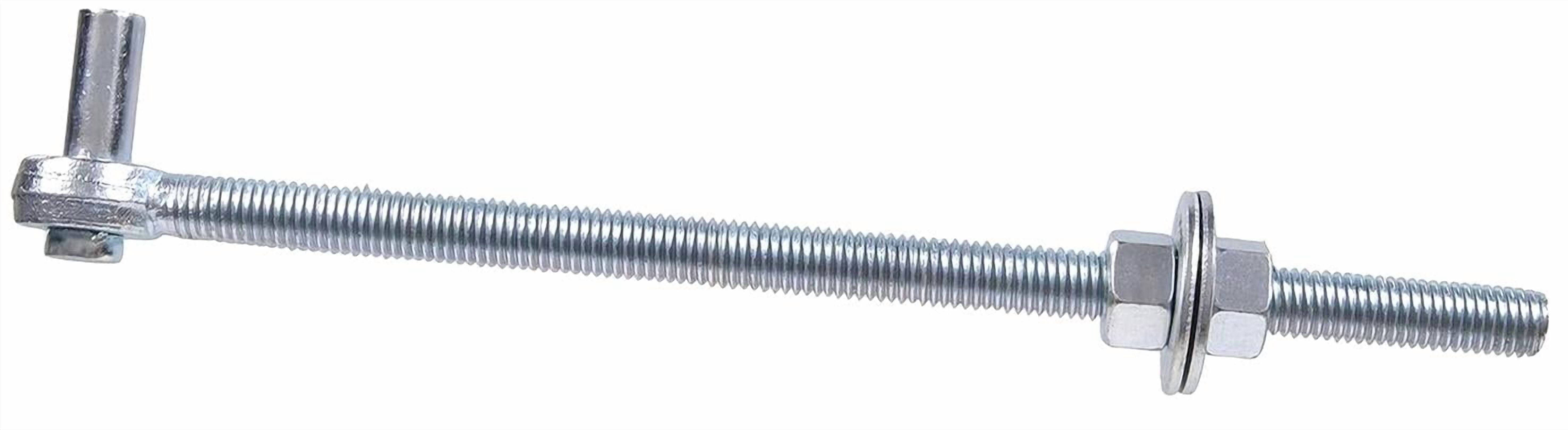 Fuliko Essentials Zinc Gate Bolt Hook 5/8" x 12", Metal - Walmart.com
