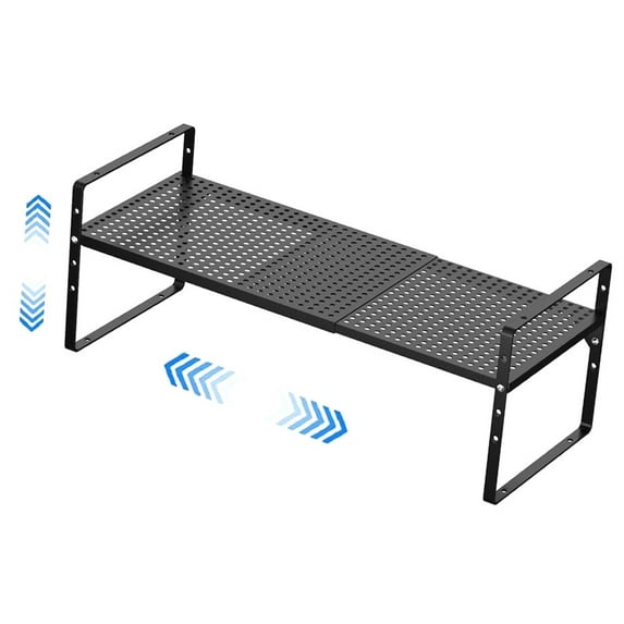 Fuliko Expandable, Height- Spice Rack Metal Organization for Kitchen ...