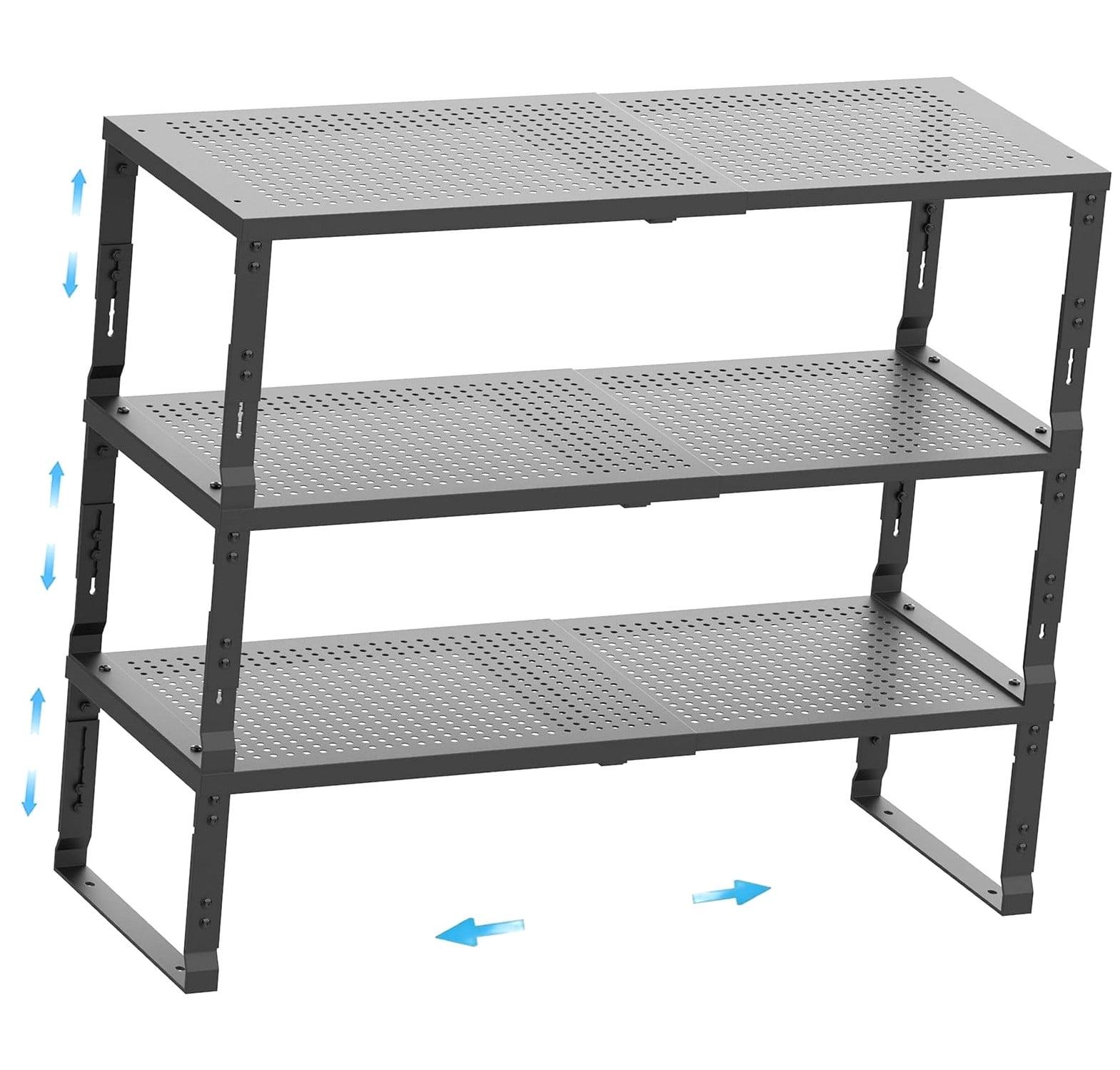 Fuliko Expandable Spice Rack,Stackable Storage for Cabinet, Multi ...