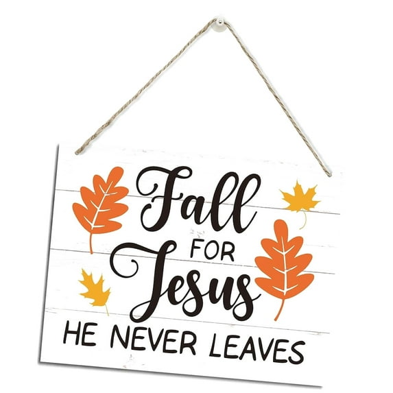 Fuliko Fall Decor Never Leaves Sign, Hanging Wood Plaque, Exquisite ...