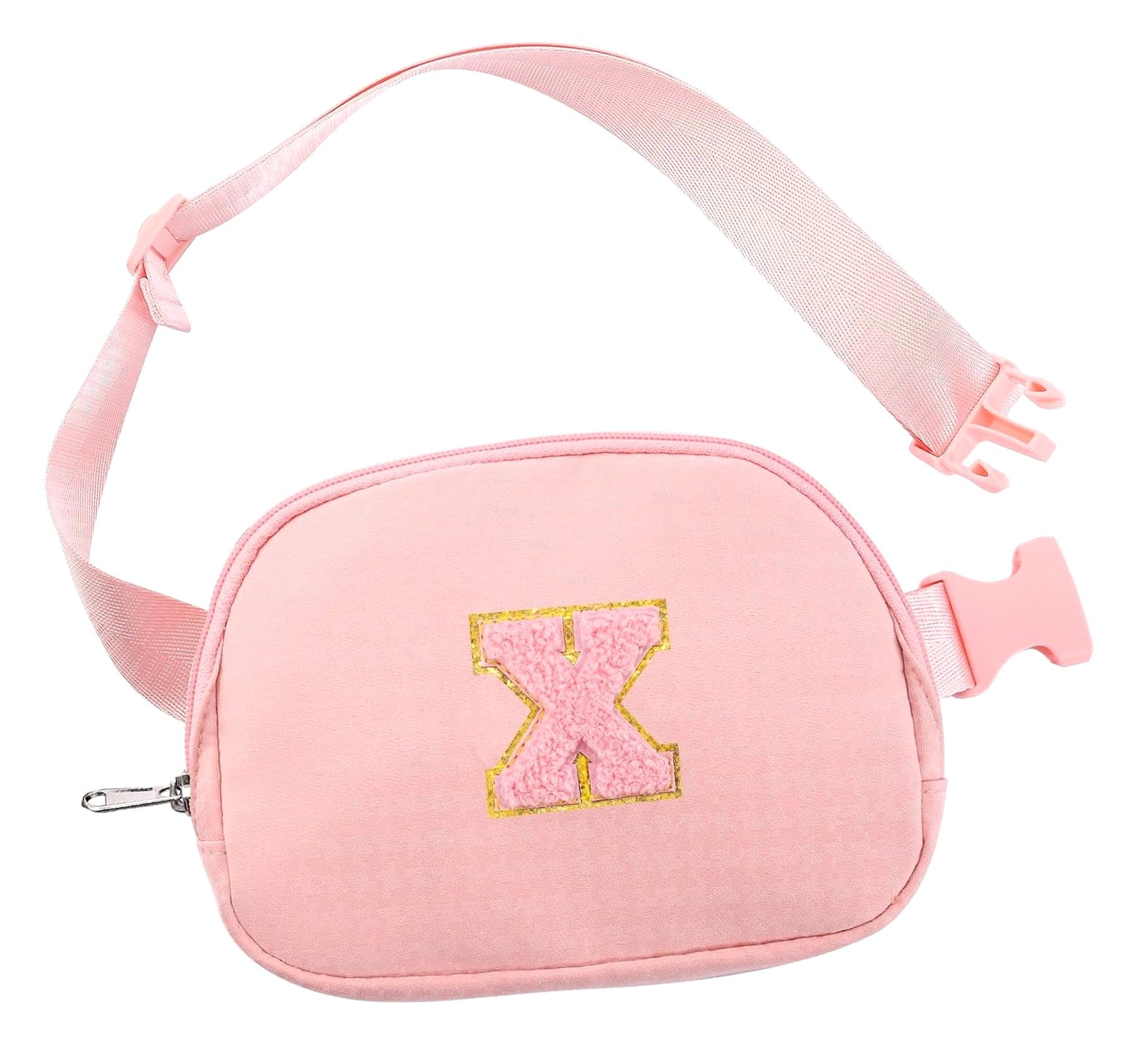 Fuliko Fanny Pack for Girls, Birthday , Chenille Initial Letter Girls ...