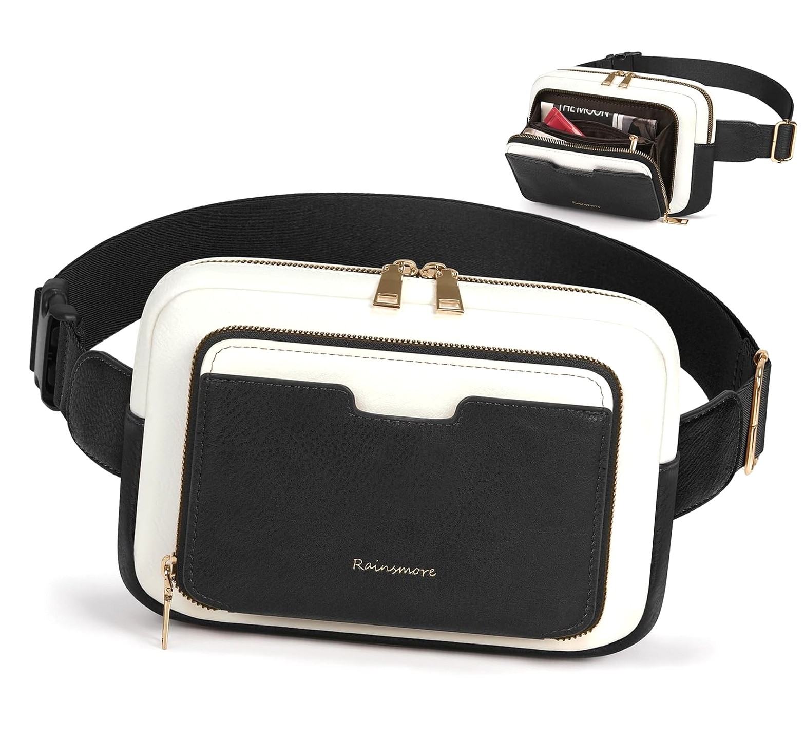 Fuliko Fanny Packs for , Belt Bag Everywhere Waist Pack with Retro ...