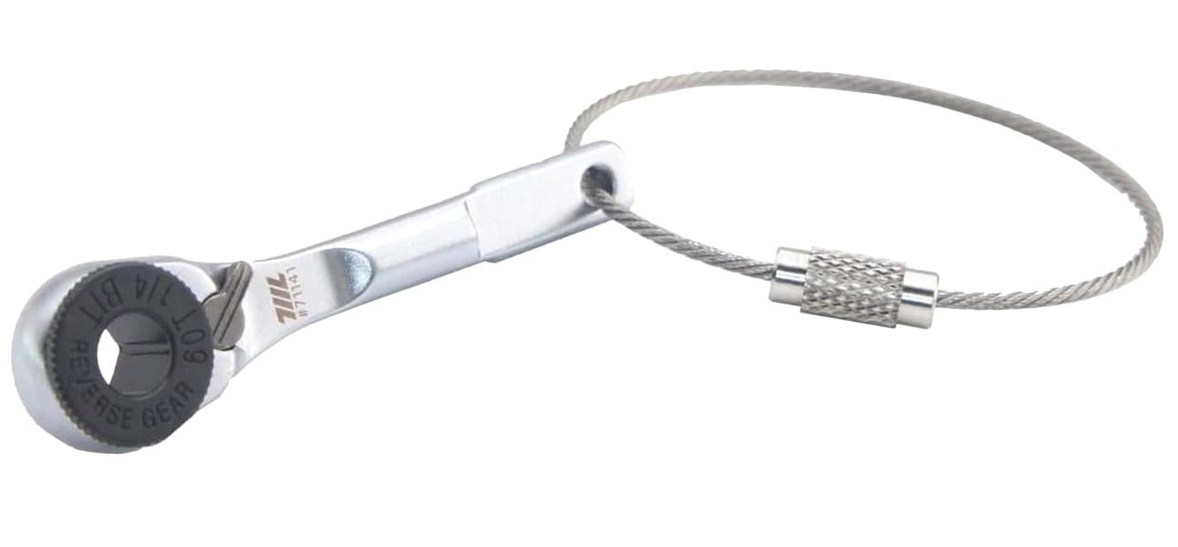 Fuliko Flat End Ratchet Wrench - A Screwdriver Accessory Featuring Flat ...