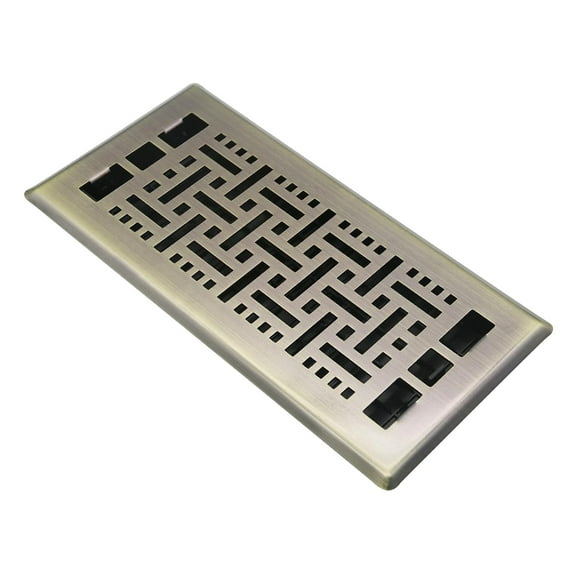 Fuliko Floor Air Vent Walkable Steel Floor Registers Bronze Color 4x10 ...