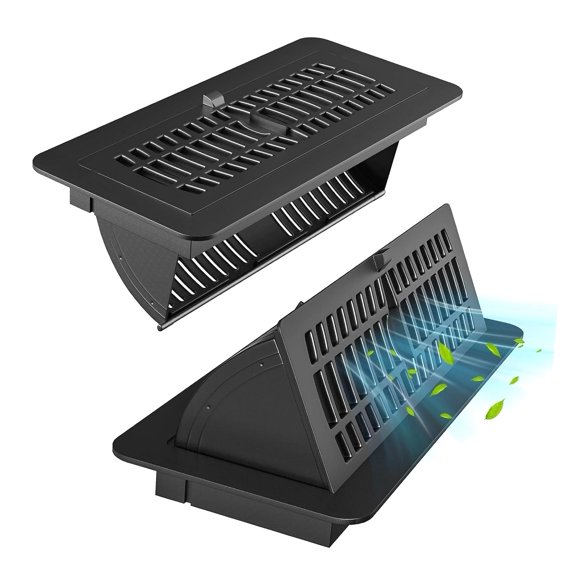 Floor Register Deflectors and Vent Covers for Better Airflow Control
