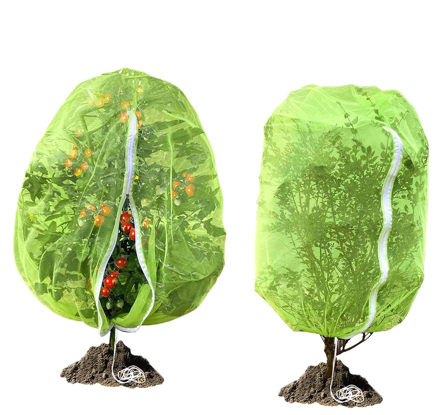 Fuliko Fruit Tree Netting, 3.9 x 3.3 FT Blueberry Bush Cover with ...