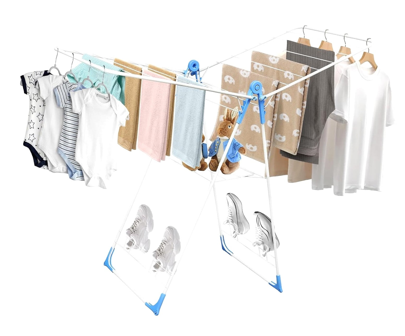 Fuliko Gullwing Drying Rack, Collapsible -Saving Laundry Racks for ...