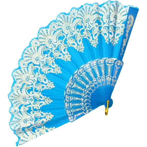 Fuliko Handheld Chinese Hand Fans for Foldable Bulk for Party Wedding ...