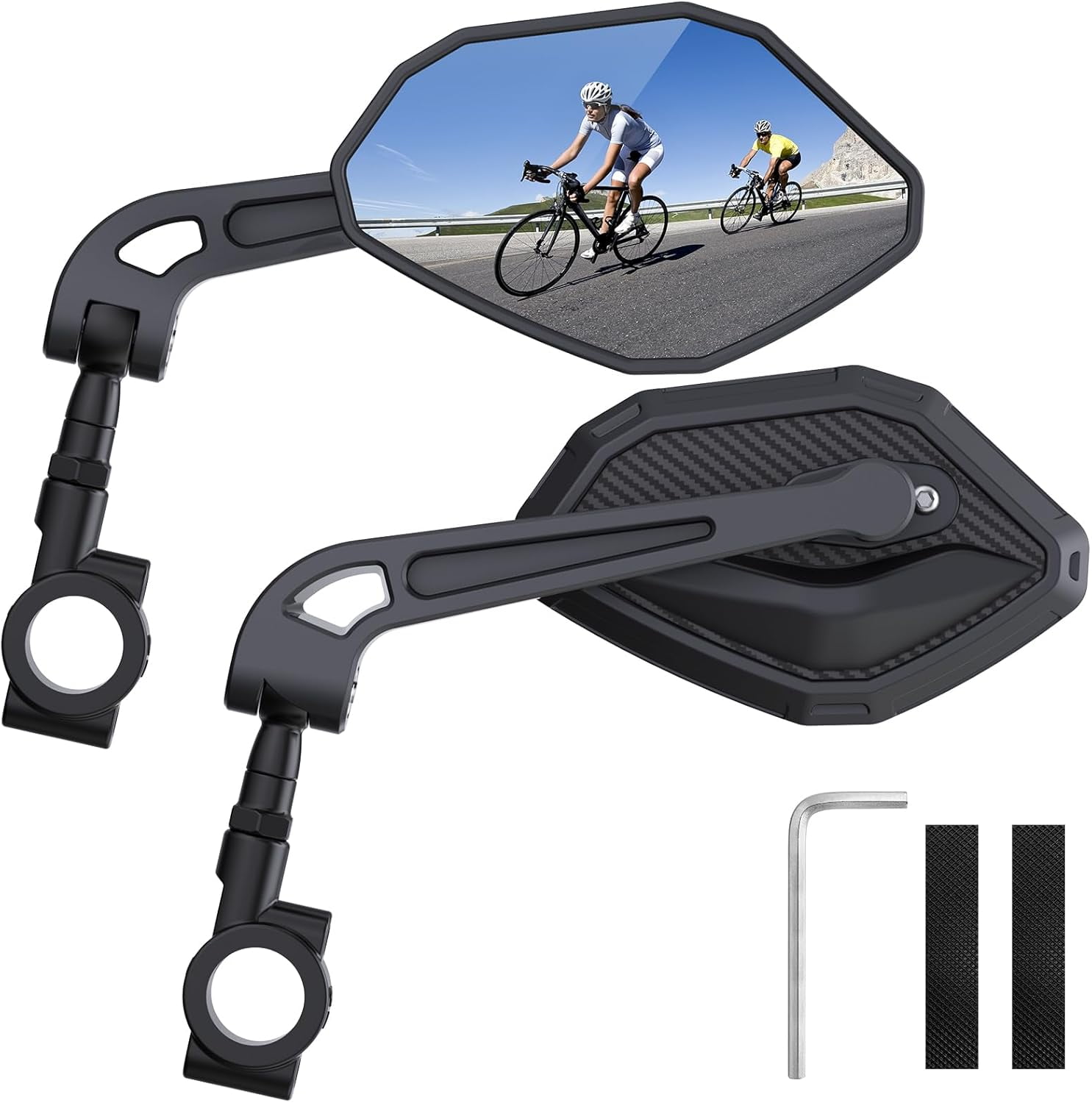Fuliko Handlebar Mirror Installation Wrench, 360° Rotatable Electric ...
