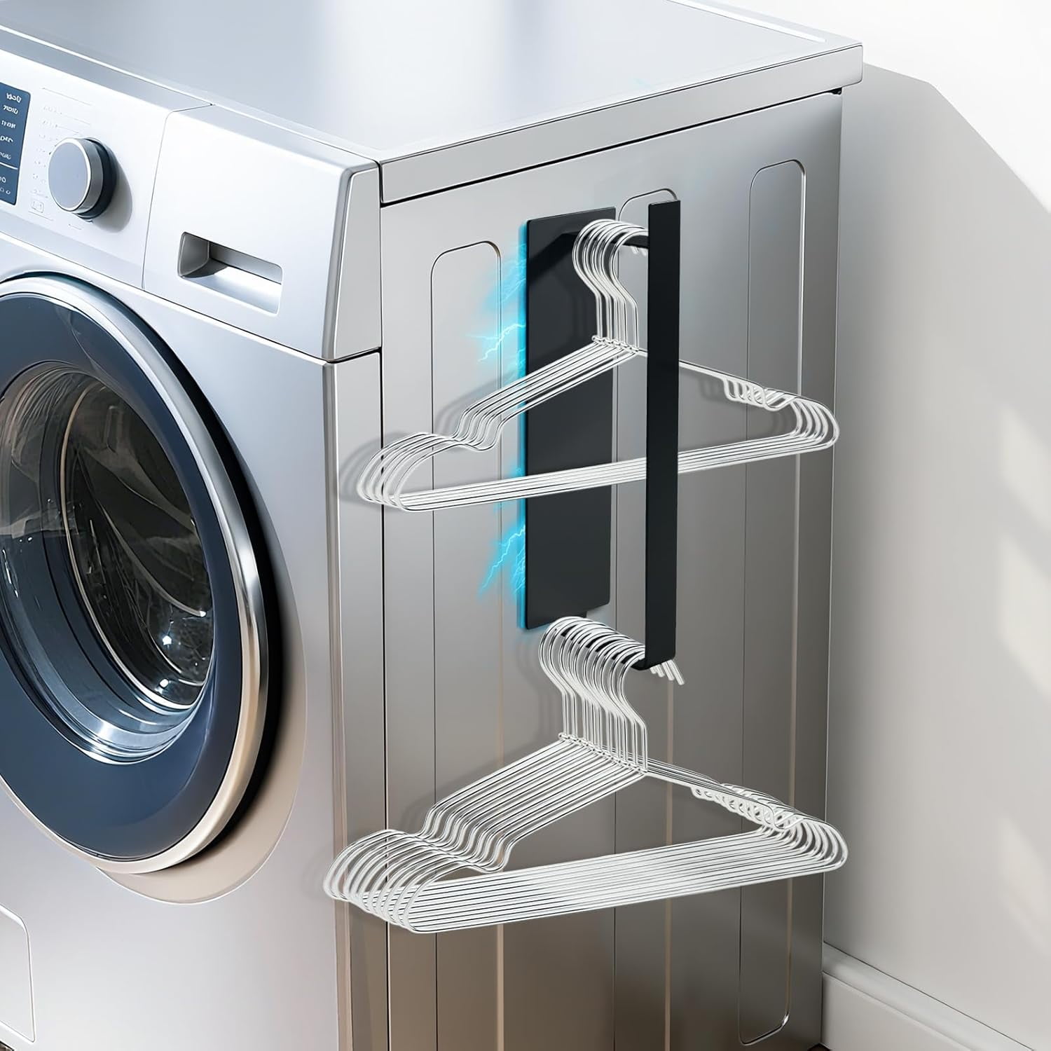 Fuliko Hanger Organizer, Hanger Holder for Washing Machine Dryer ...
