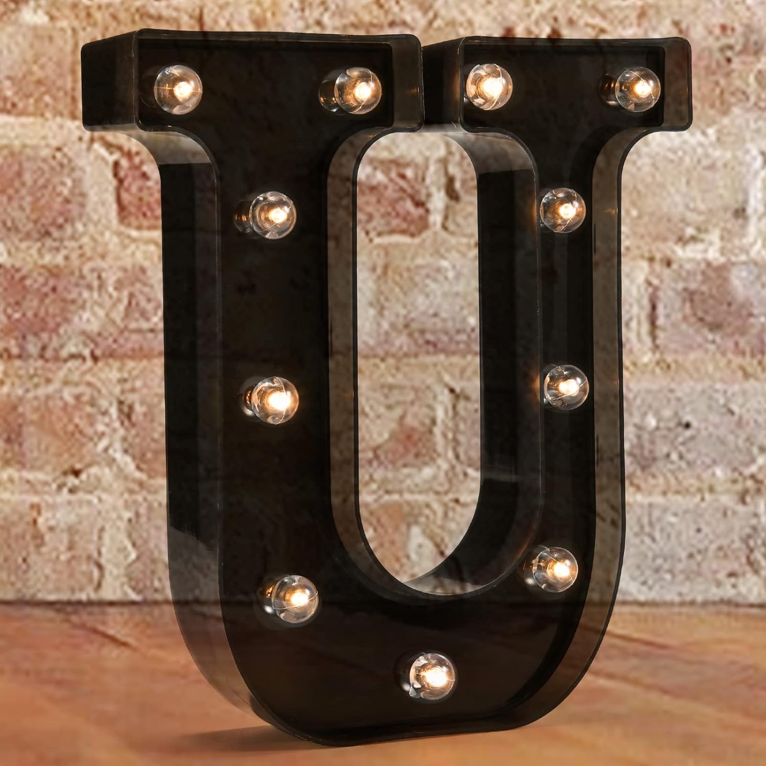 Fuliko Illuminated Letter Marquee Sign Alphabet Marquee Letters with ...