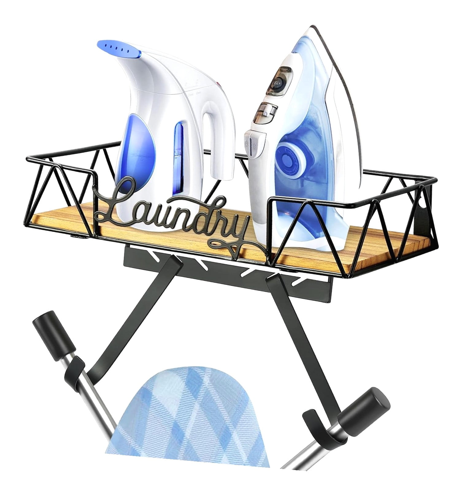 Fuliko Ironing Holder Wall Mount, Ironing Hanger, Iron Wall Mount ...
