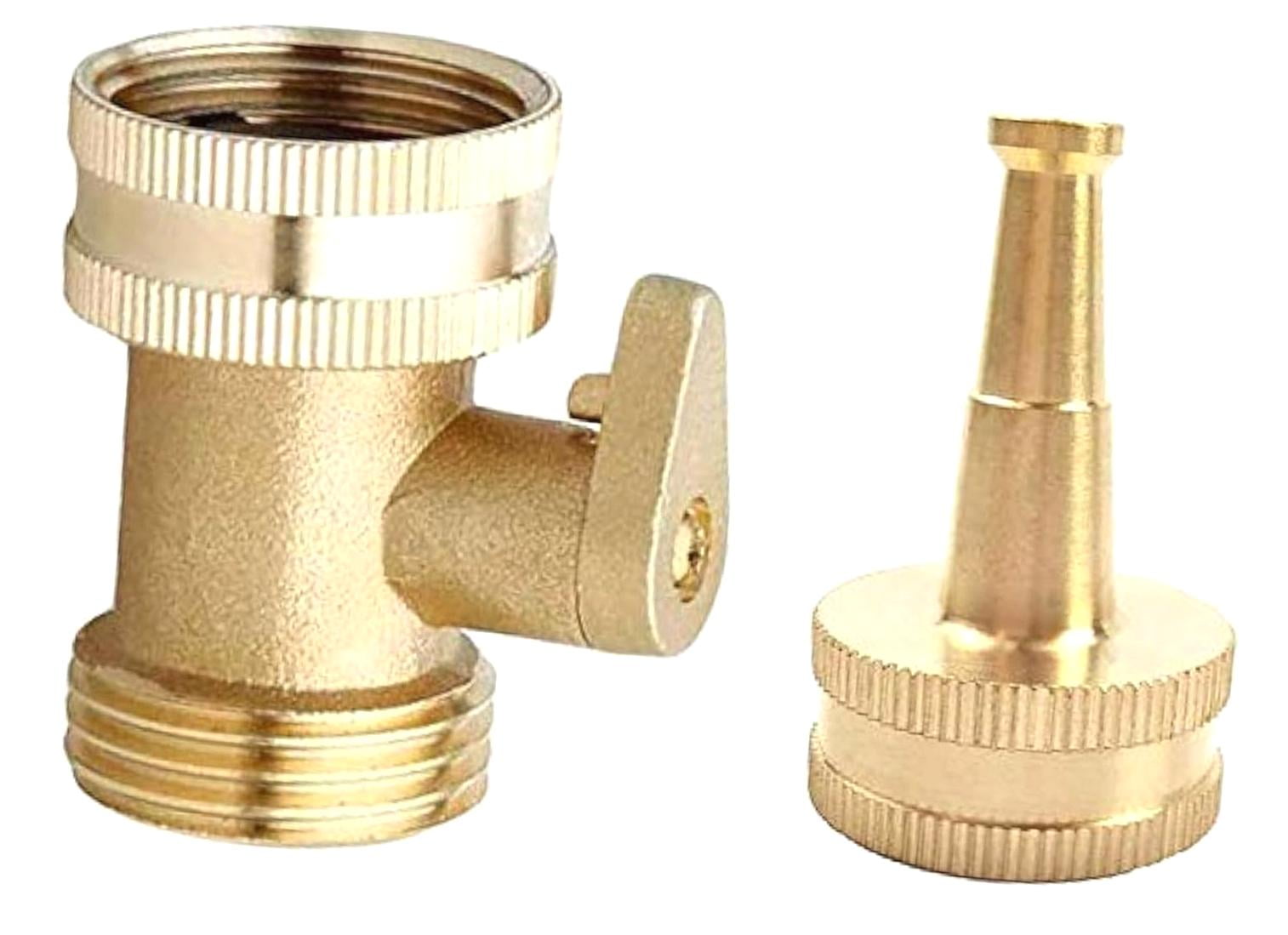 Fuliko Jet Sweeper Spray Nozzle with Shut Off Valve for Garden ...