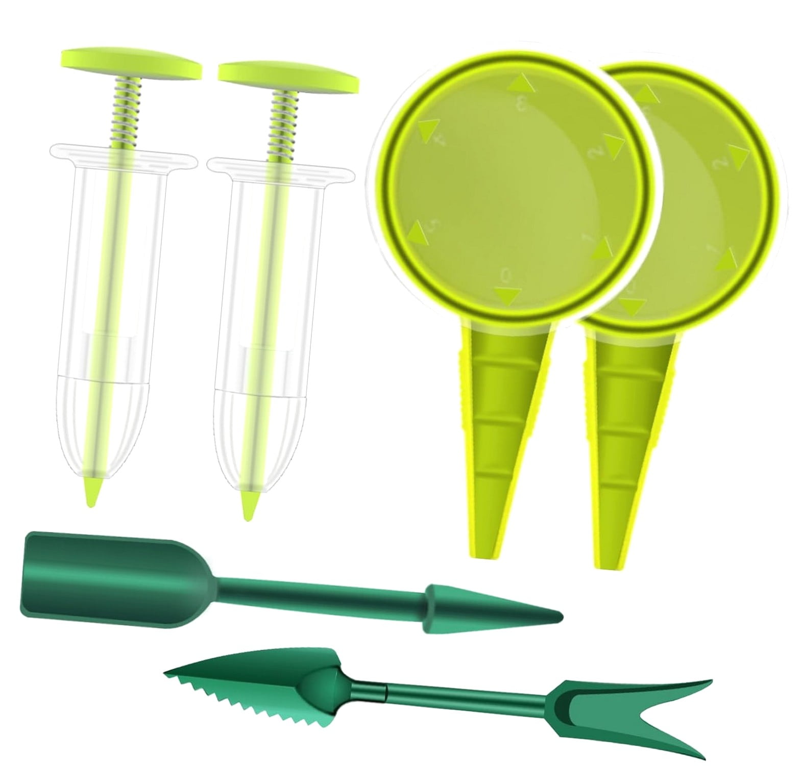 Fuliko Kit, 6-Piece Small Sowing Dispenser for Tiny , Hand-Held Manual ...