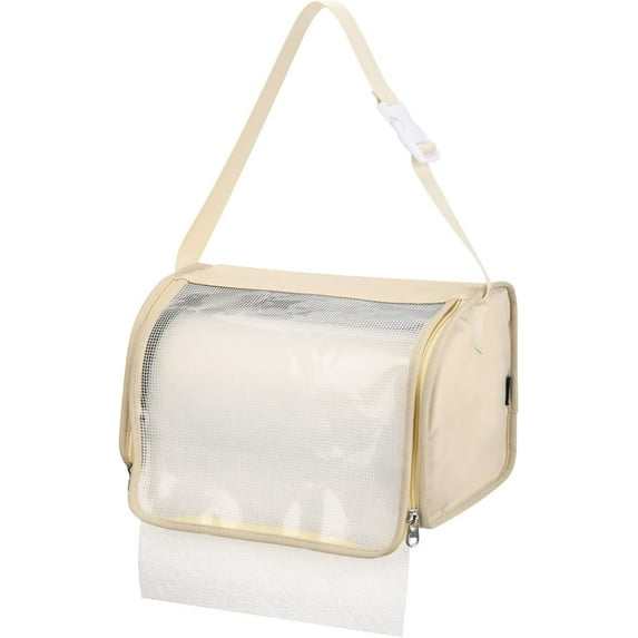 Fuliko Kitchen Paper Holder, Hanging Paper Dispenser with Cover ...